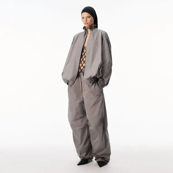 Alexander Wang Mid-rise Track Pant - Grey