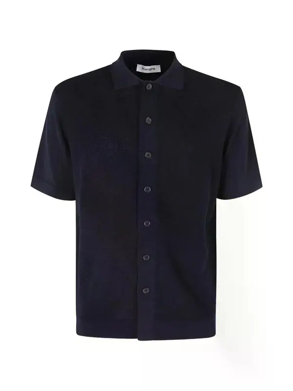 KANGRA Waffle-knit Short-sleeved Shirt
