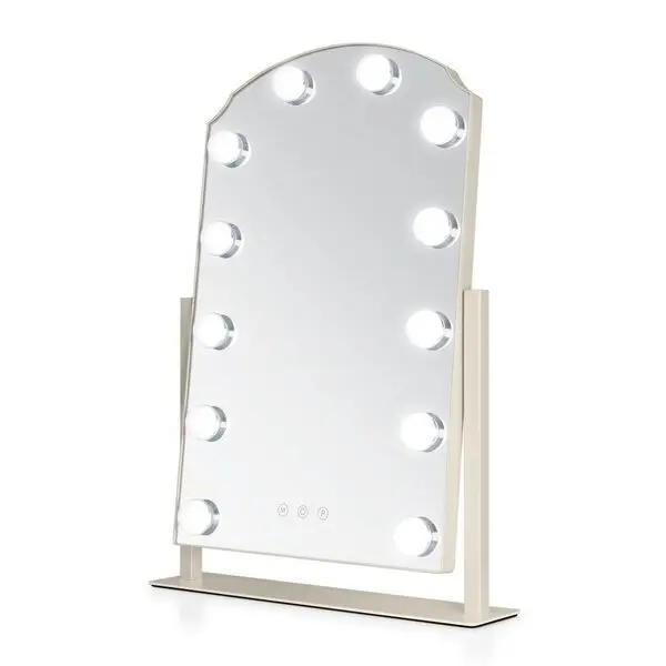 ZADRO Scalloped Edge Hollywood Led Vanity Mirror - Neutral