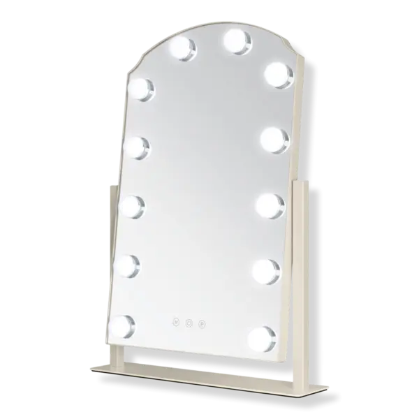 ZADRO Scalloped Edge Hollywood Led Vanity Mirror - Neutral
