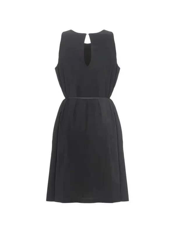 RRD Belted Sleeveless Mini Dress