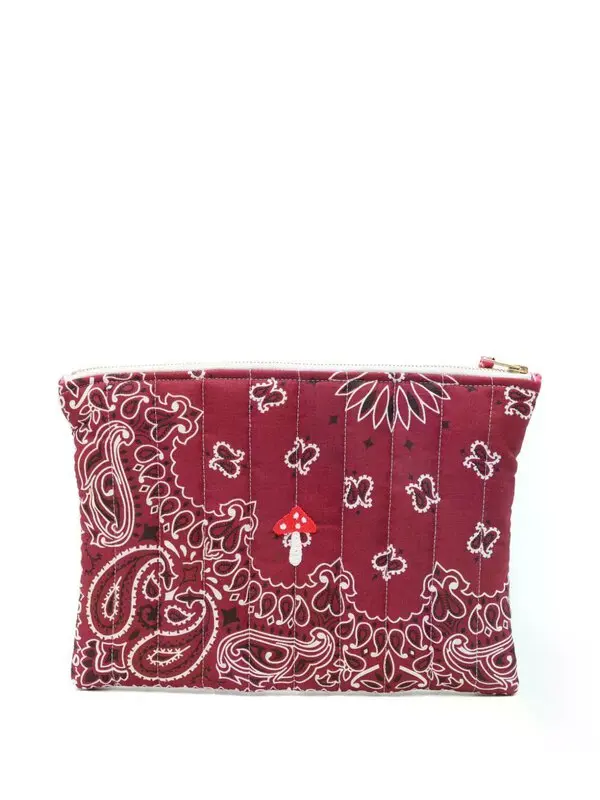 CALL IT BY YOUR NAME Paisley Pattern Clutch Bag