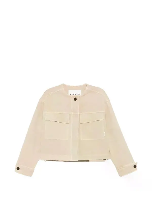 Closed Beige Flap-pocket Jacket - Neutrals