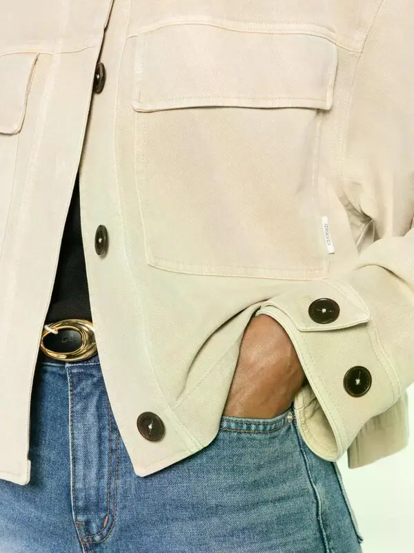 Closed Beige Flap-pocket Jacket - Neutrals
