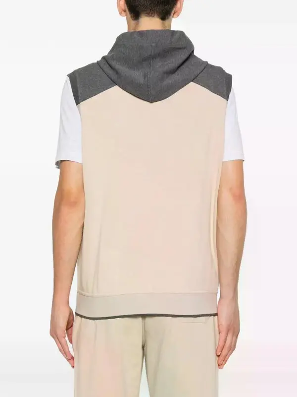 Stefano Ricci Logo Embroidered Zip-up Hoodie