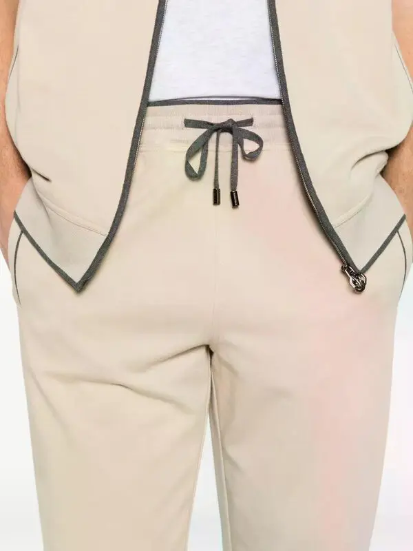 Stefano Ricci Logo-embroidered Drawstring Track Pants