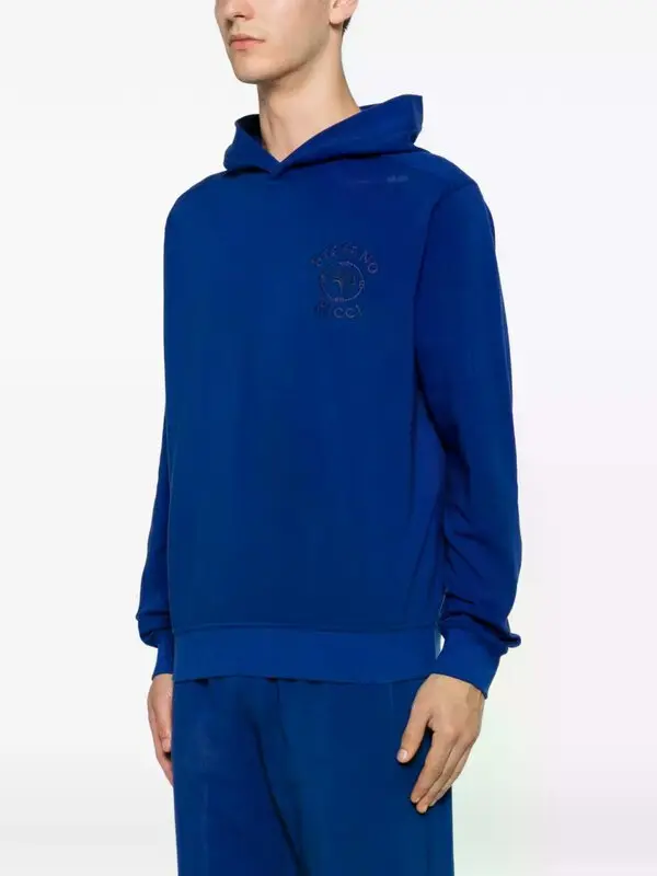 Stefano Ricci Embroidered Logo Hoodie