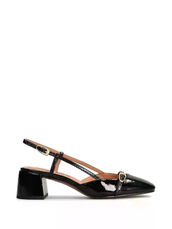 BIBI LOU Patent Finish Slingback Pumps