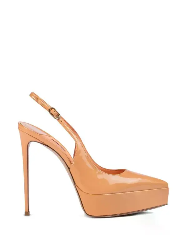 LE SILLA Slingback Pumps - Orange
