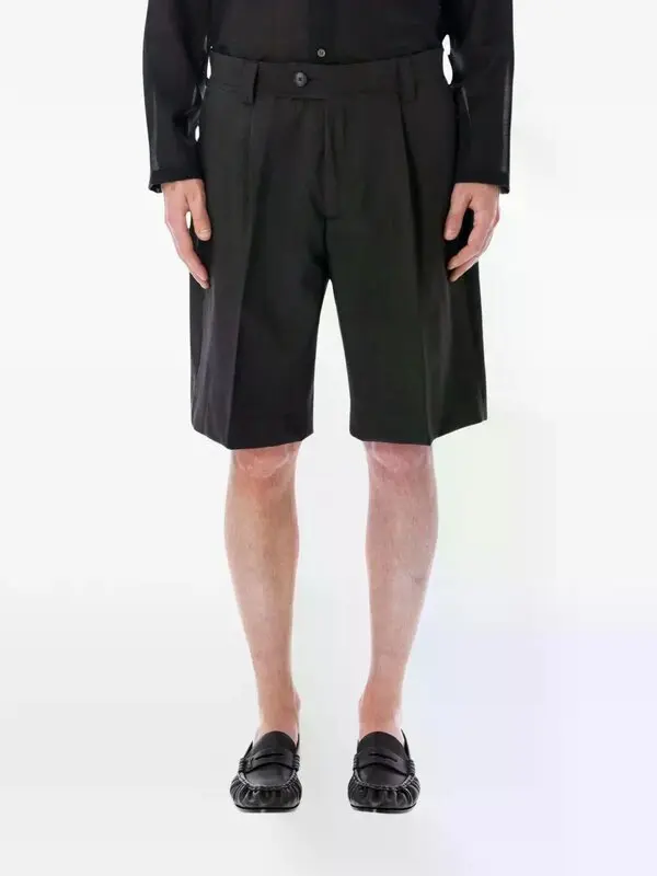 MFPEN Pleated Pinstripe Shorts