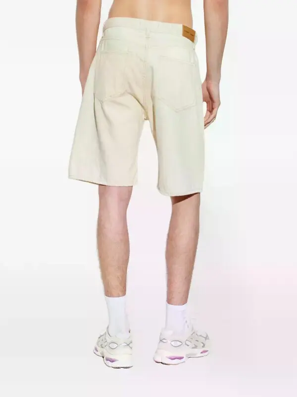 SAMSOE SAMSOE Saeddie Logo-patch Denim Shorts