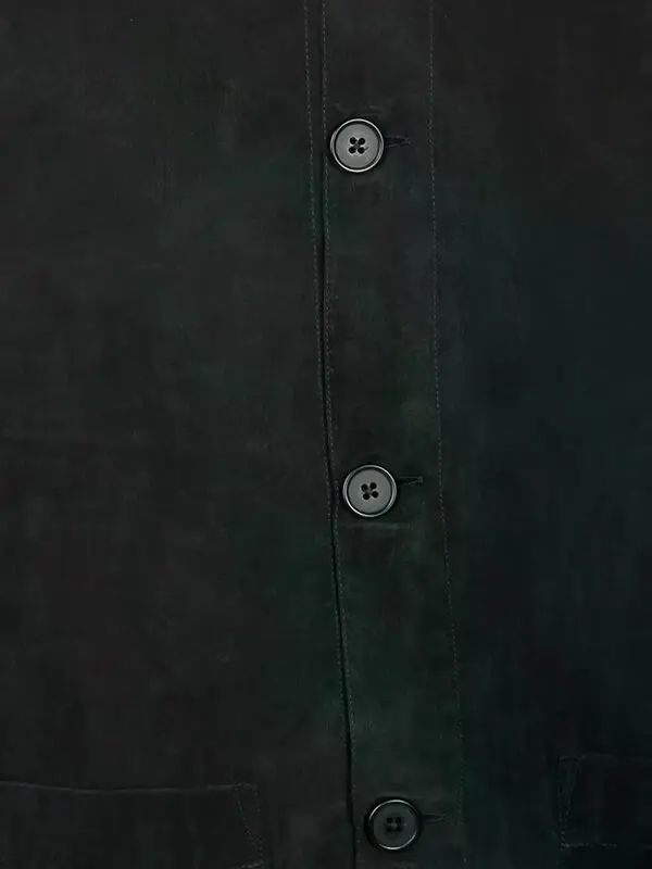 Officine Générale Soren Mandarin-collar Button-up Jacket