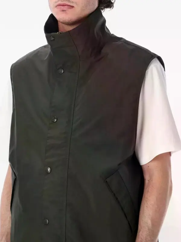 Nanamica High-neck Press-stud Vest