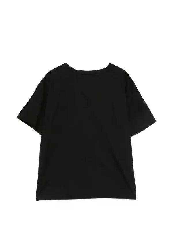 PARLOR Lace Appliqué T-shirt
