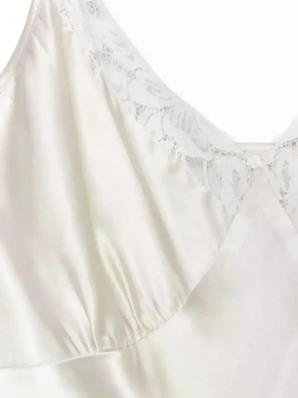 PARLOR Lace Detail Blouse