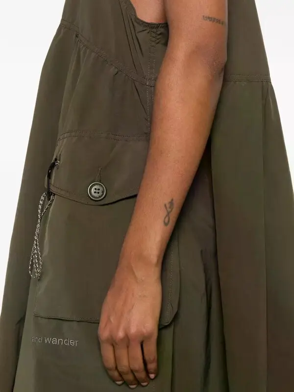 AND WANDER Sleeveless Midi Dress