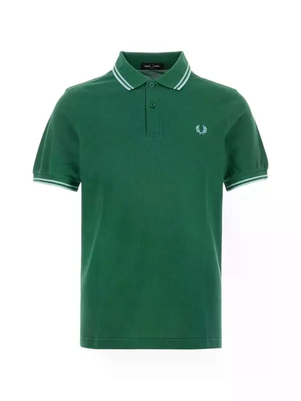 Fred Perry Twin Tipped Polo Shirt - Green
