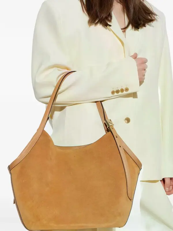 Kate Spade New York Deco Suede Tote Bag - Orange