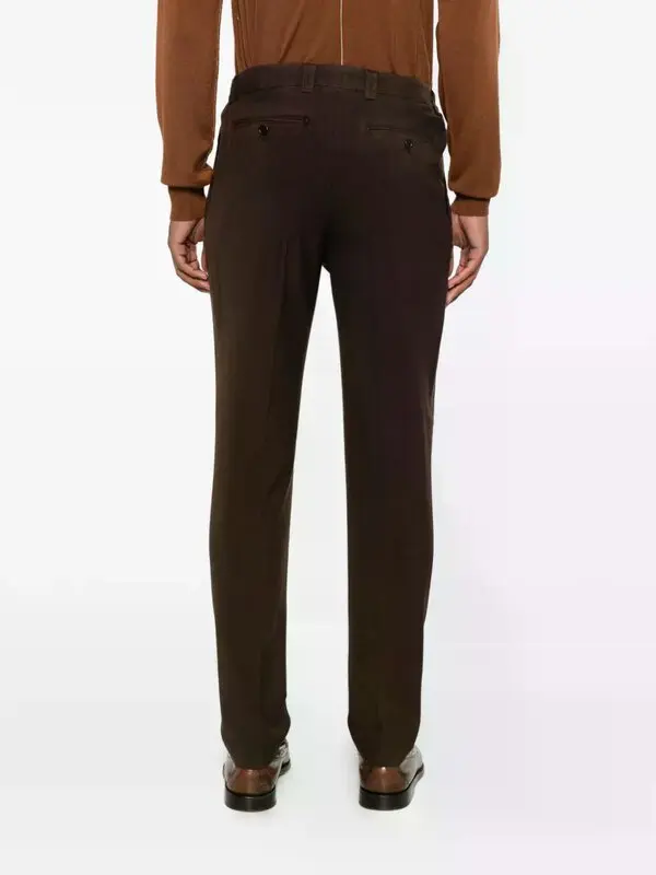 MARIANI Pleated Detail Tailored Trousers