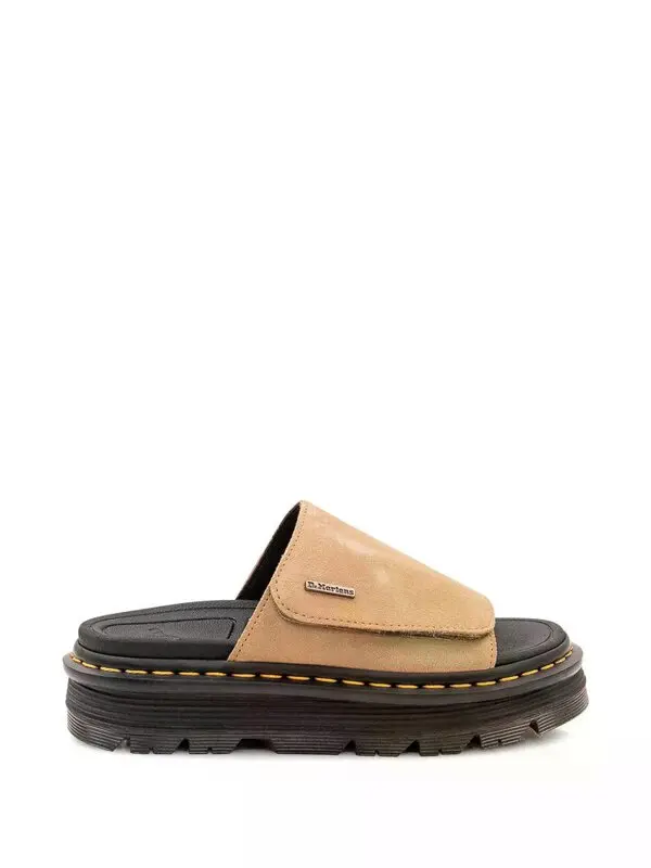 Dr. Martens Zebzag Touch-strap Sandals - Neutrals