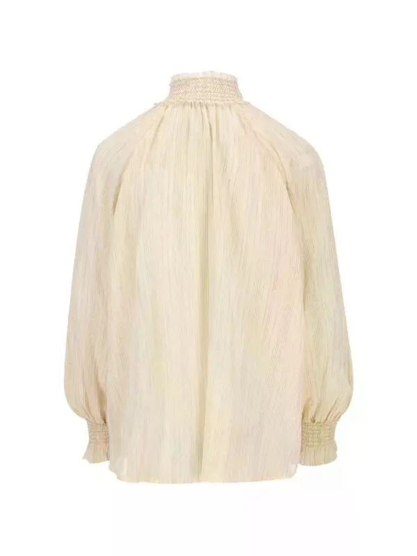 Zimmermann Aster Metallic-stripe Shirt