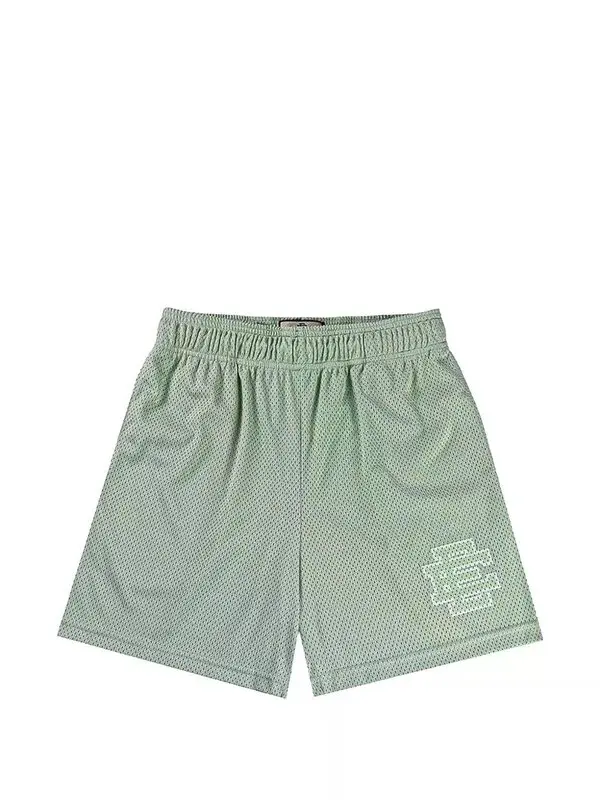 ERIC EMANUEL Logo Print Shorts - Green