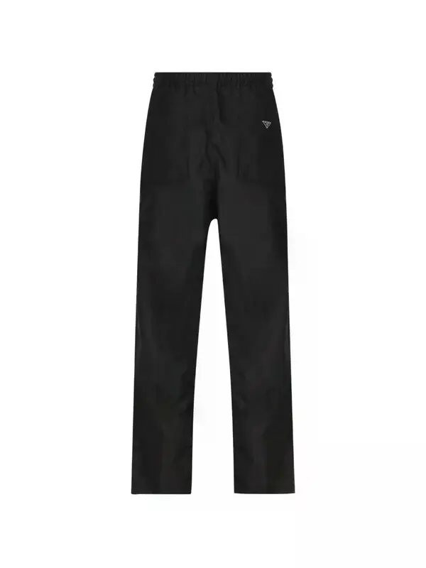 Prada Logo-plaque Trousers