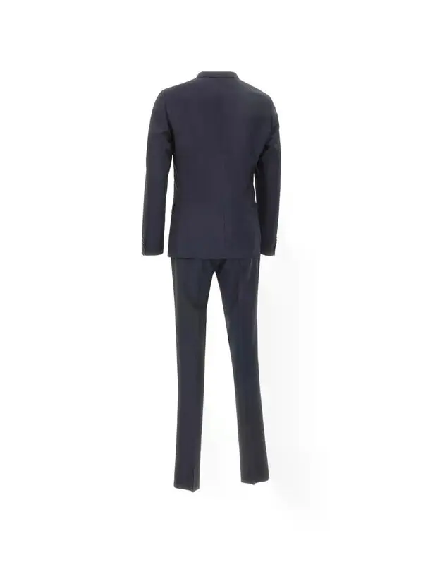 Corneliani Double-breasted Lapel-pin Suit