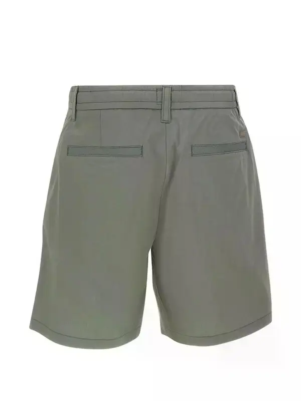 BOSS Poplin Chino Shorts With Drawstring Waist