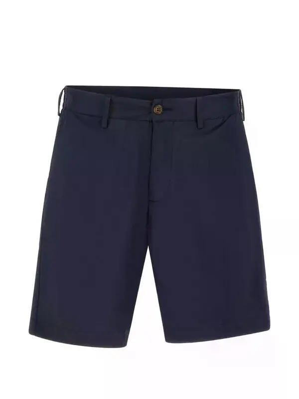 PERFECTION Navy Elasticated Waistband Shorts