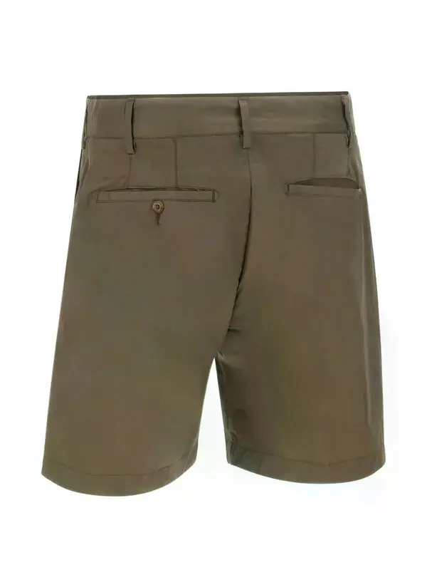 PERFECTION Elastic-insert Belt-loop Shorts
