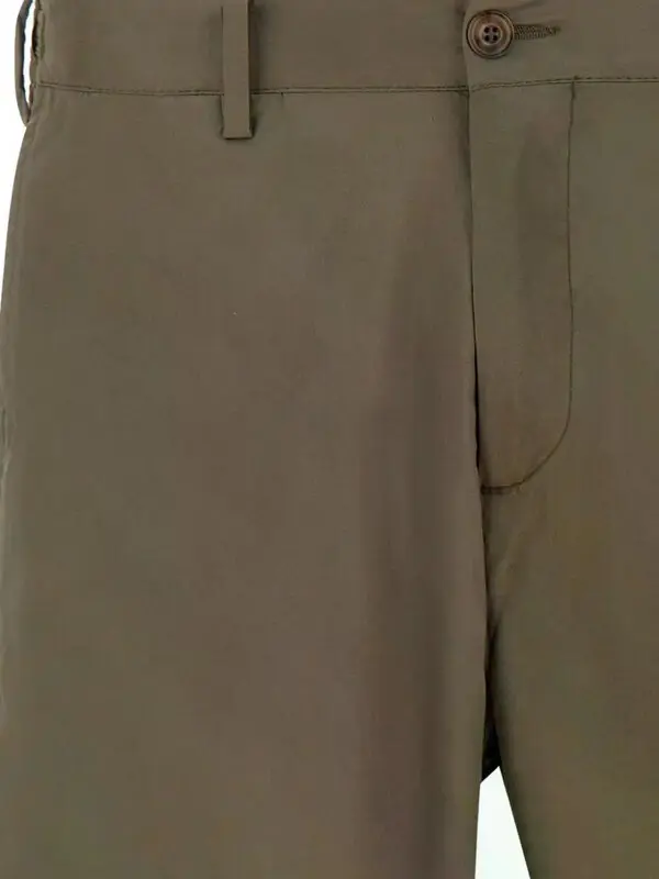 PERFECTION Elastic-insert Belt-loop Shorts