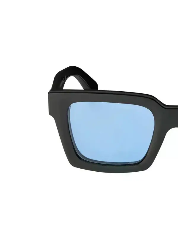 Off-White Rectangle Frame Clip-on Glasses