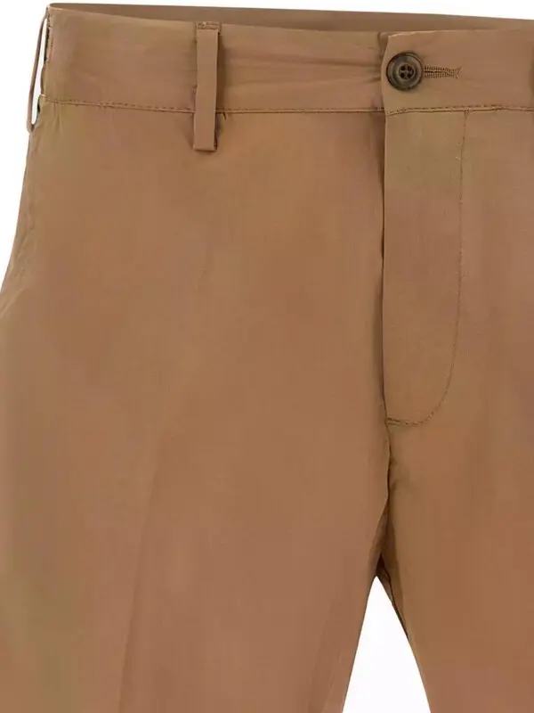 PERFECTION Chino Shorts With Elastic Inserts