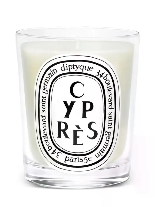DIPTYQUE Cyprès Candle - White