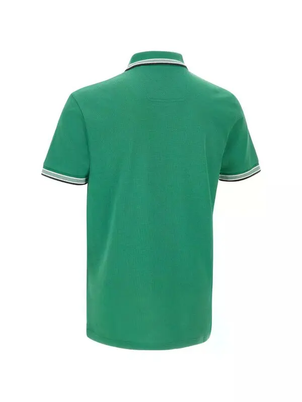 BOSS Paddy Striped-trim Polo Shirt