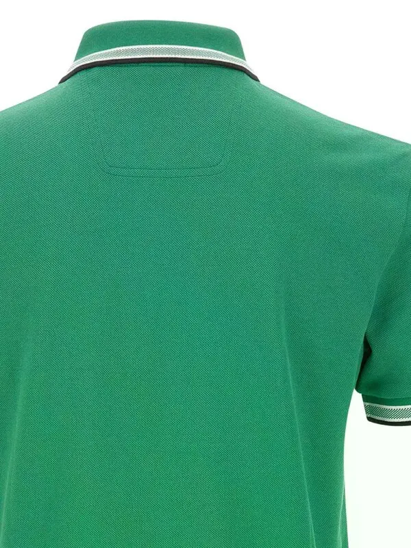 BOSS Paddy Striped-trim Polo Shirt