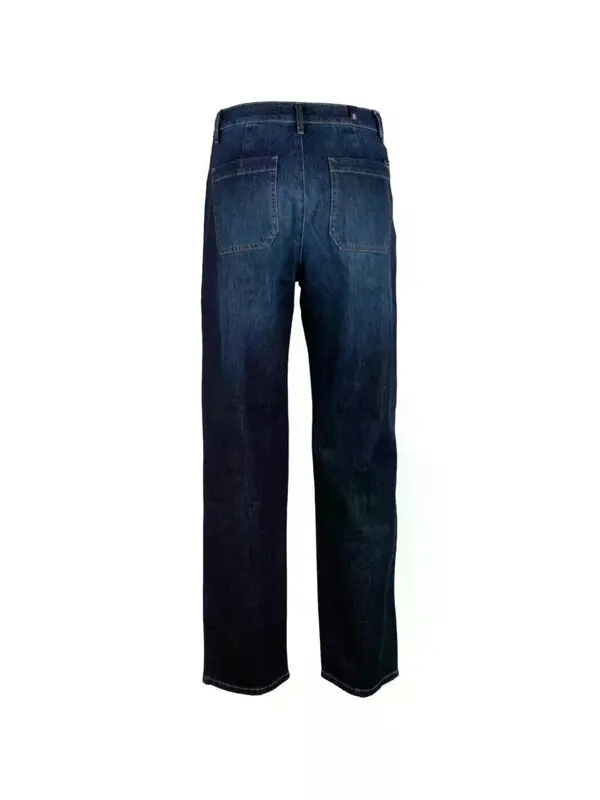 CIGALA'S Patch-pocket Straight-leg Jeans