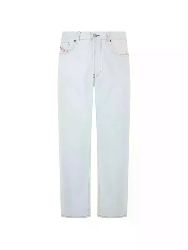 DIESEL® Straight-leg Jeans With Contrast Stitching