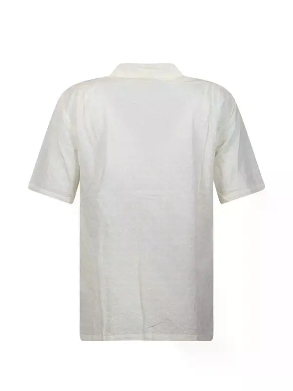 MC2 SAINT BARTH Broderie-anglaise Short-sleeve Shirt