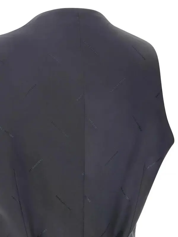 Tagliatore V-neck Wool Waistcoat