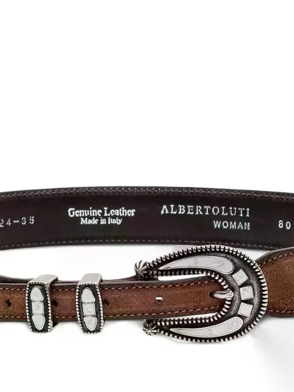 ALBERTO LUTI Western-style Belt