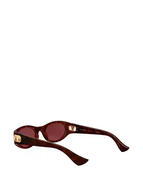 Valentino Garavani Vlogo Round Sunglasses