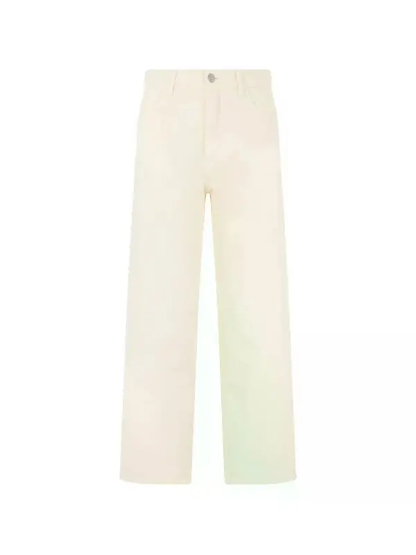 ICON DENIM LOS ANGELES High-waisted Straight-leg Jeans