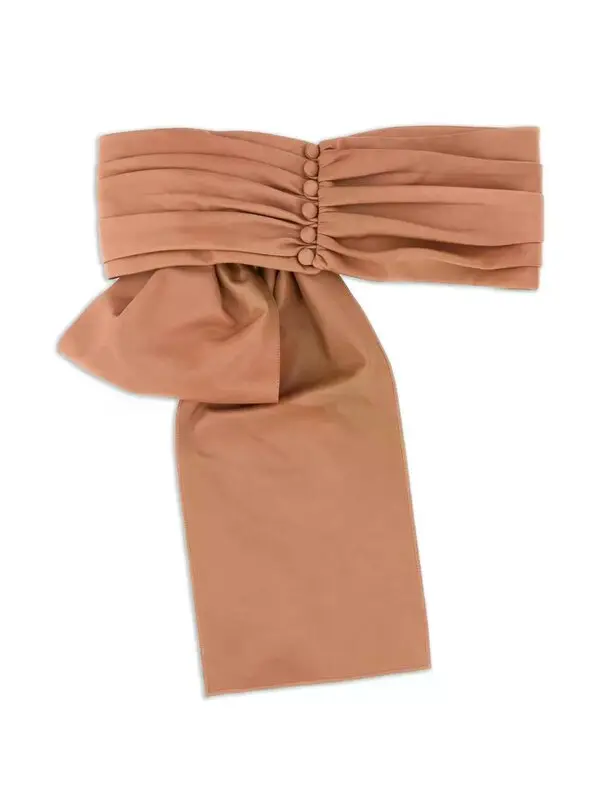 Chloé Leather Bow Detail Belt