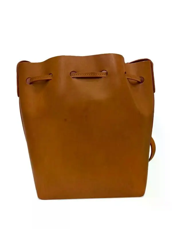 MANSUR GAVRIEL Mini Bucket Bag - Brown