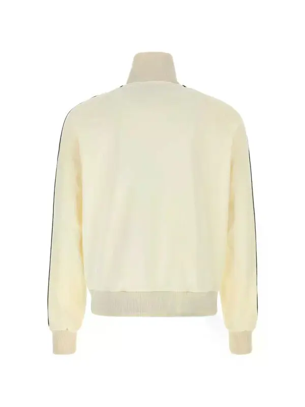 TATRAS Cream Side-stripe Track Jacket
