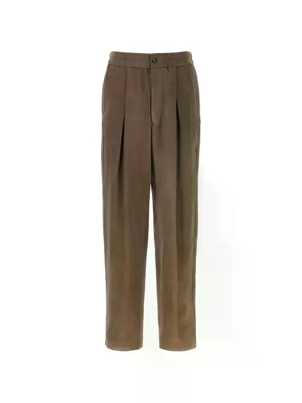 Giorgio Armani Pleated Trousers - Brown