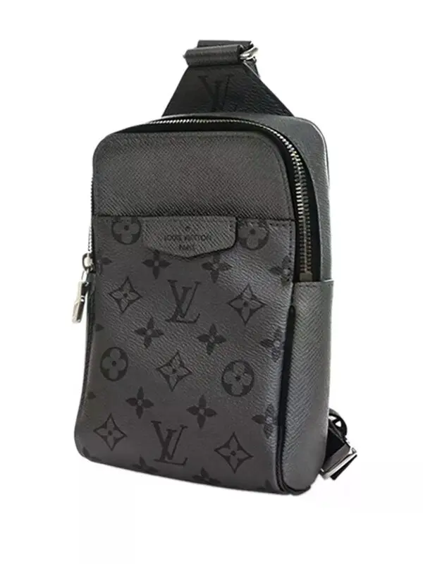 LOUIS VUITTON Monogram Eclipse Taigarama Outdoor Sling Bag - Grey