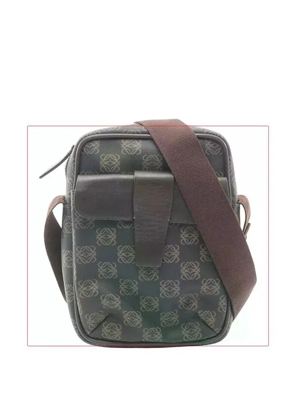 Loewe Coated Canvas Repeat Anagram Crossbody Bag